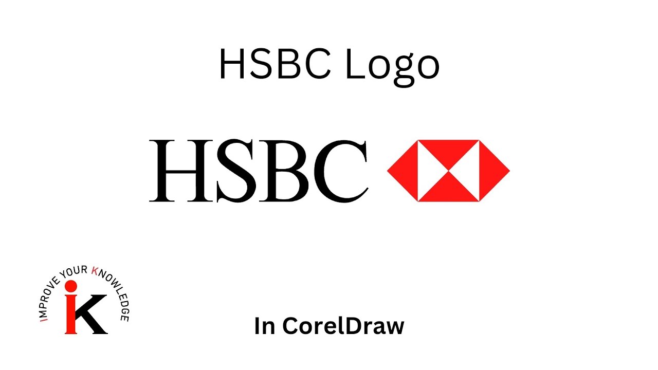 "CorelDRAW Tutorial: How to Create an HSBC Logo Using CorelDraw" - YouTube