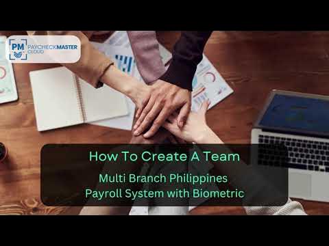 How To Create A Team - Free Payroll System Philippines - YouTube