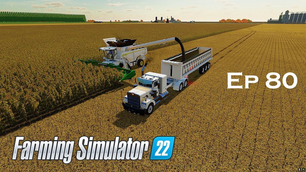farming Simulator 22 fs22 timelapse Ep #80 big flats Texas fs22 Mods ...