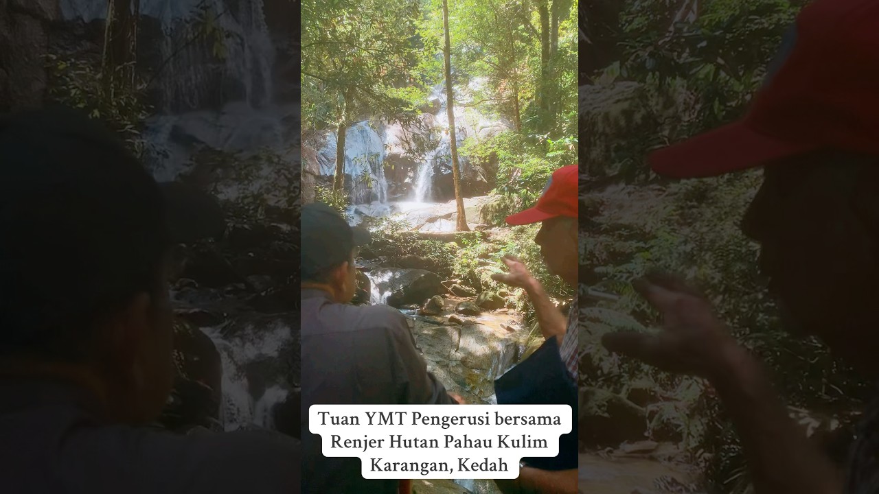 Tuan YMT Pengerusi bersama Renjer Hutan Pahau Kulim, Karangan, Kedah ...