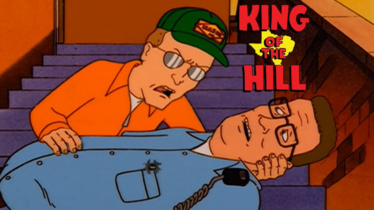 Hank TAKES A BULLET for Dale | King of the Hill - YouTube