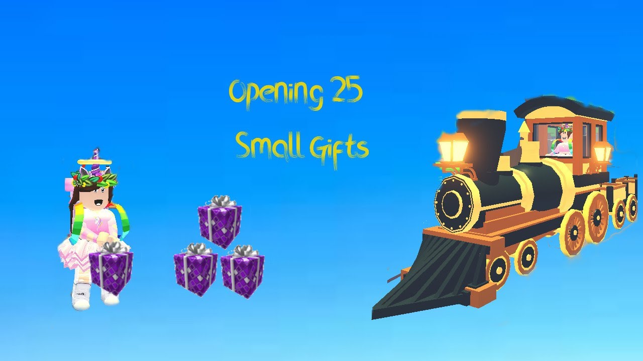 Getting a legendary train from small gifts in Adopt me! (Roblox) - YouTube