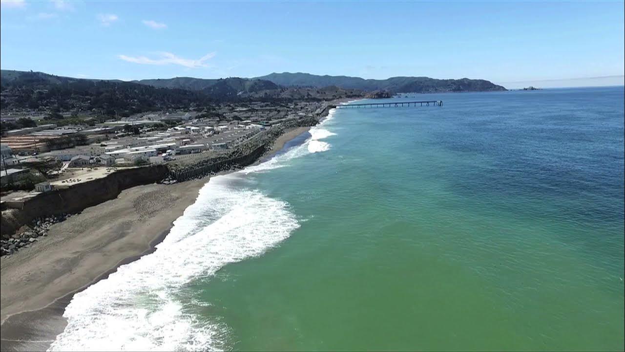 Pacifica Ca. Coastal Erosion 2021 Update - YouTube
