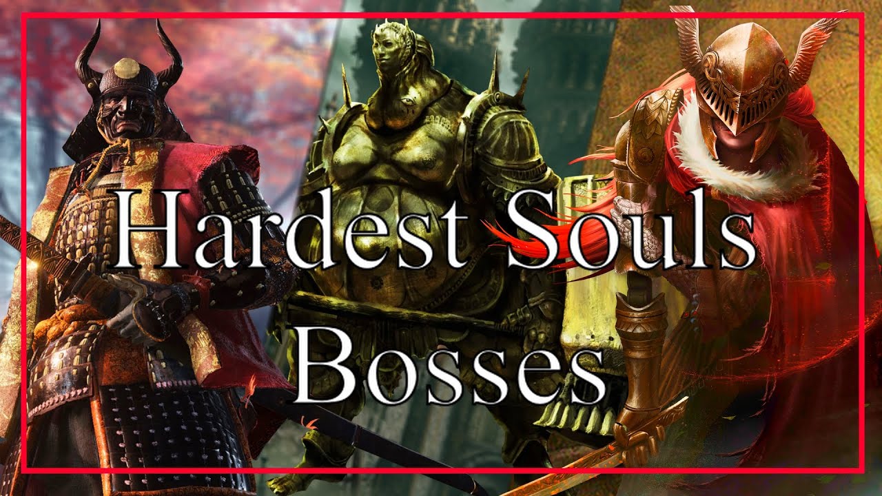 The 10 Hardest Bosses in The Souls Games - YouTube