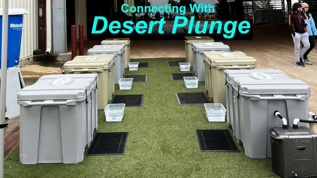 Desert Plunge - Connecting with Brie & Matt - YouTube
