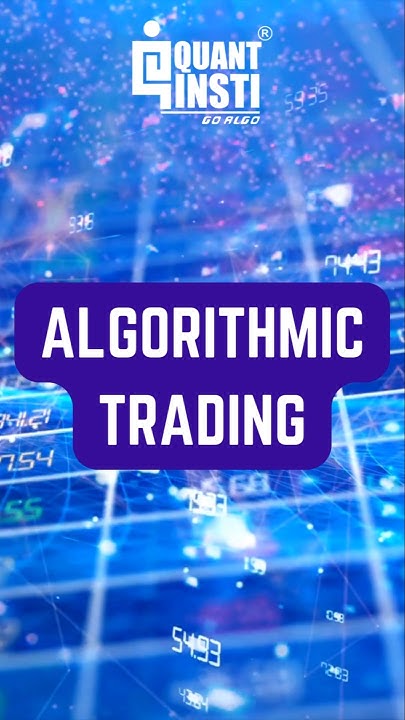 Learn Algorithmic Trading! #algorithmictrading #algotrading - YouTube