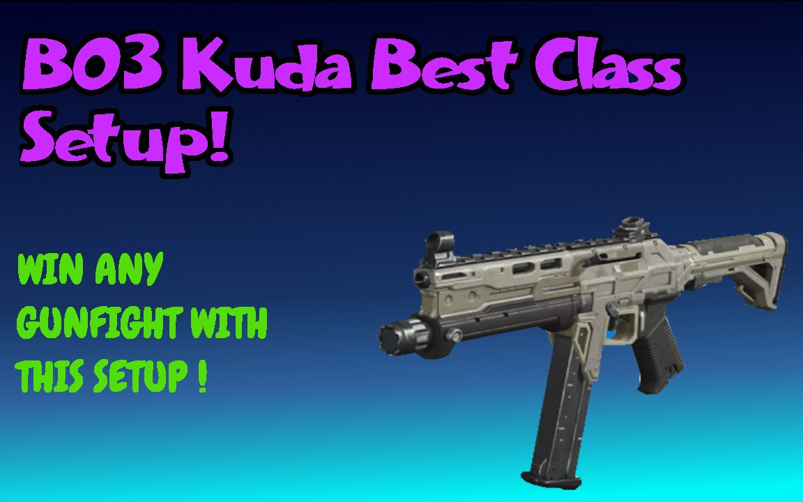 BO3 KUDA Best Class Setup ! - YouTube