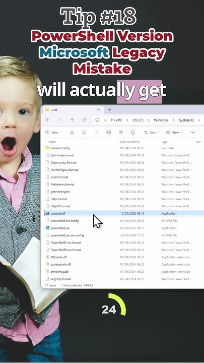 PowerShell Version Legacy Mistake Tip #18 - YouTube