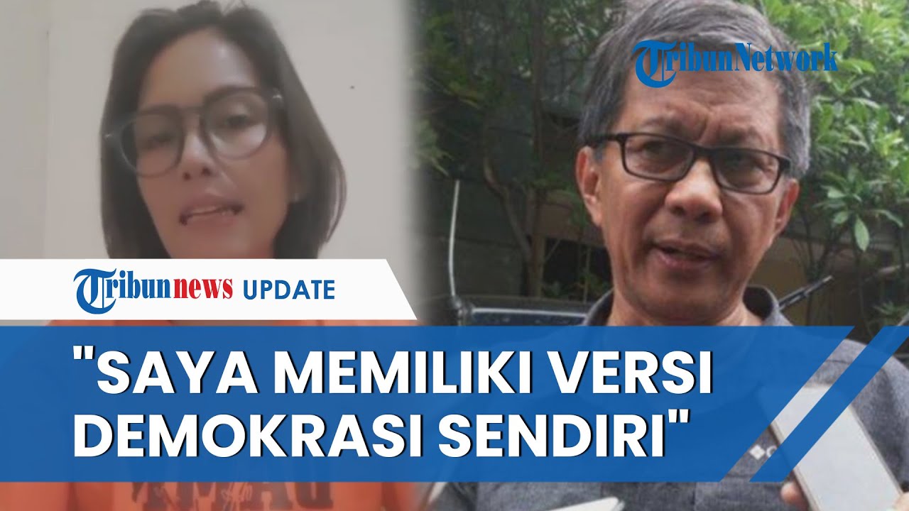 Bantah Persekusi Rocky Gerung, Novi Bule: Hadir di Bareskrim Polri jadi ...