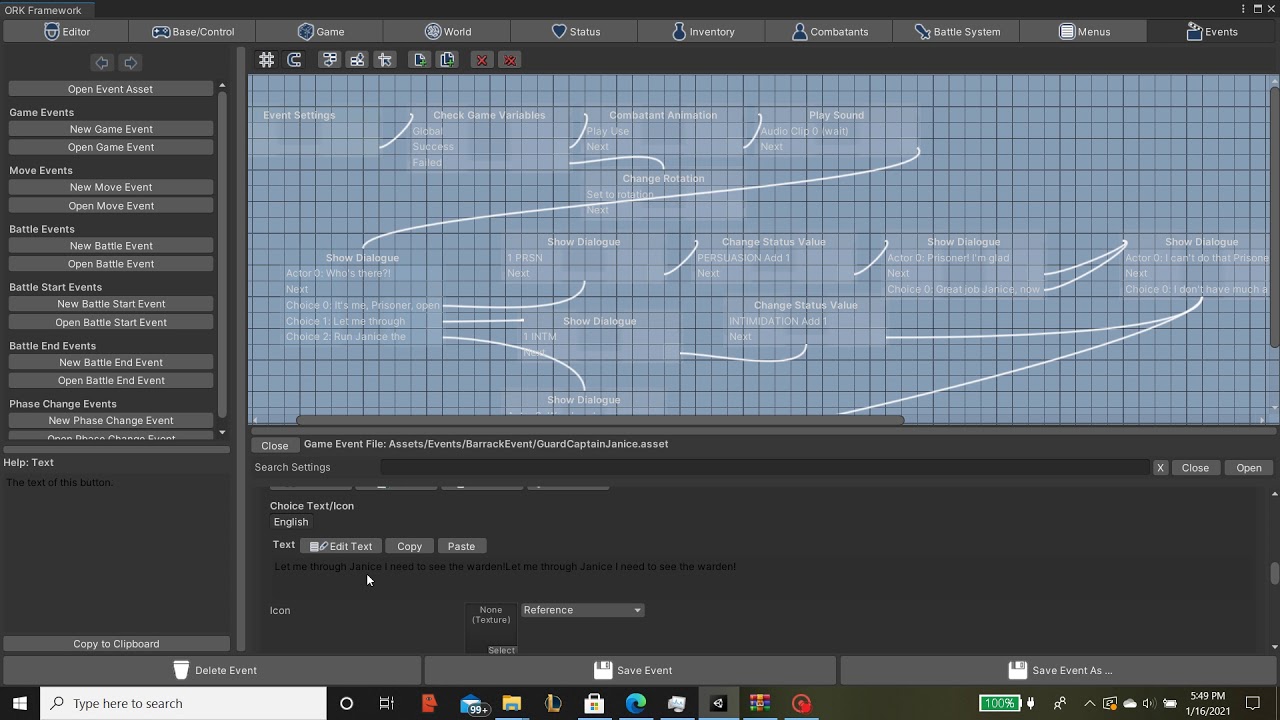 Unity Tutorial ORK Framework Quest(Dialogue Wheel) Creation No Code ...