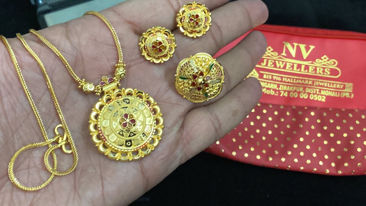 Gold Set Designs // New Latest gold Chain Set // Necklace Set For women ...