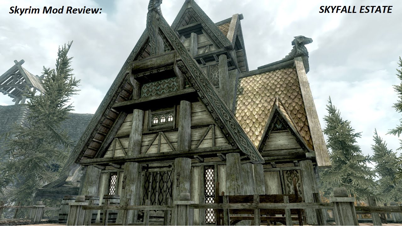 Skyrim Mod Review: Skyfall Estate - YouTube