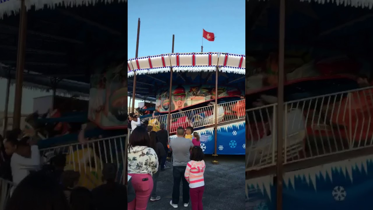 Matterhorn ride at the fair 2018 - YouTube