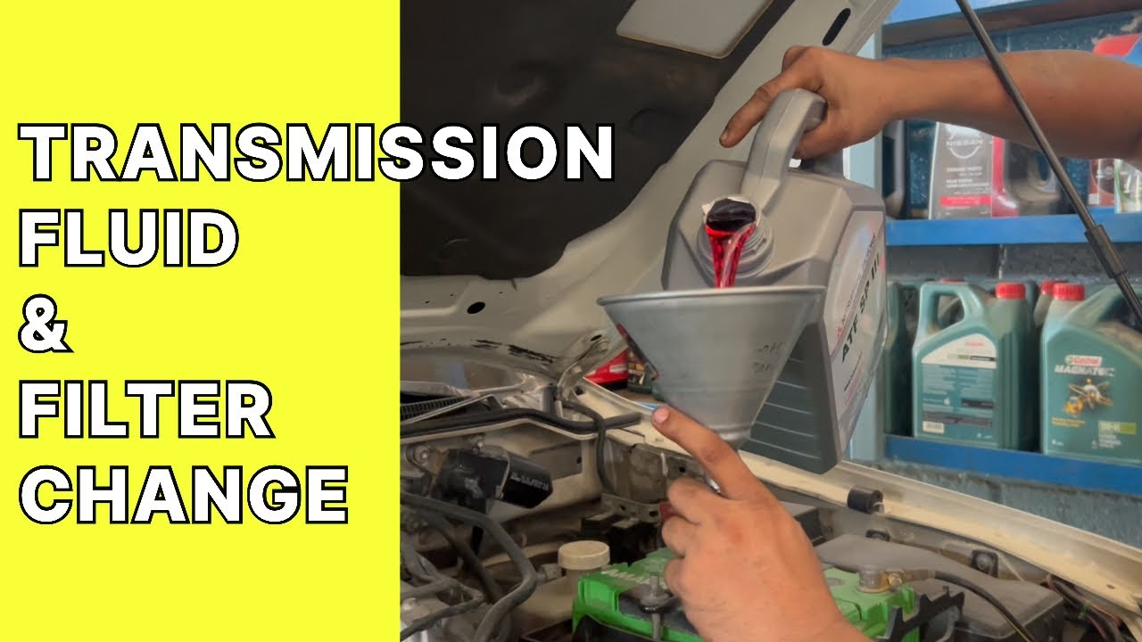 Mitsubishi Pajero Transmission Gear Oil & Filter Change #fluid # ...