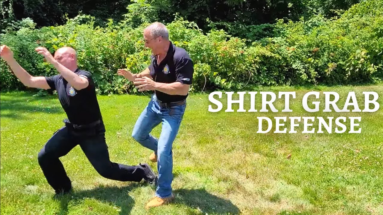One-Hand Shirt Grab | Self Defense | Lorne Therrien - YouTube