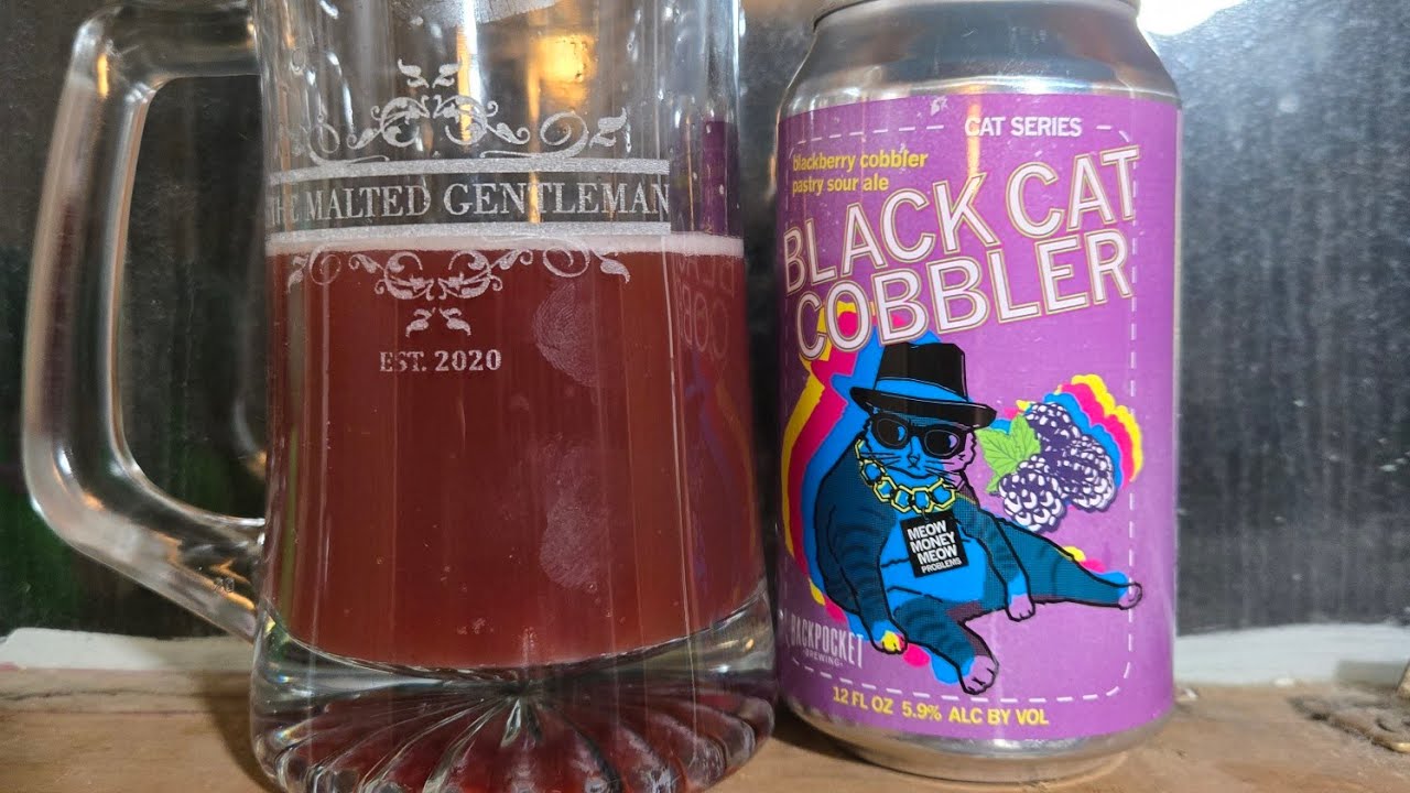 Black Cat Cobbler Pastry Sour Review// The Malted Gentleman ...