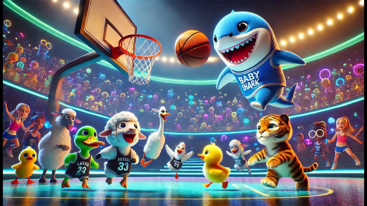 Super Fun Kids Songs Compilation 🍼🏀 | Wheels on the Bus, Baby Shark ...