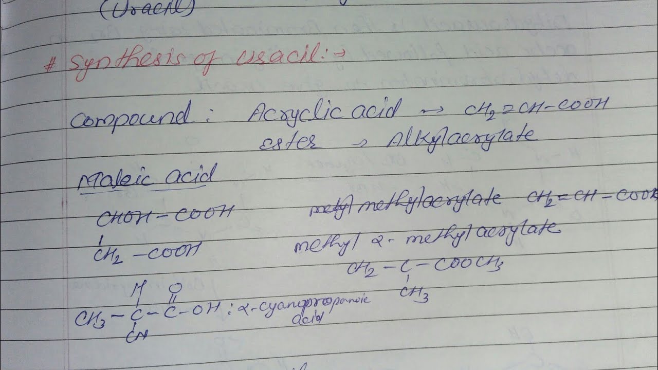 Synthesis of Uracil - YouTube