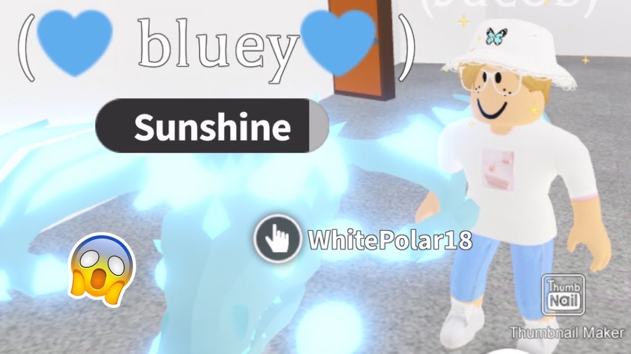 I made a giant neon frost on Roblox Adopt Me - YouTube