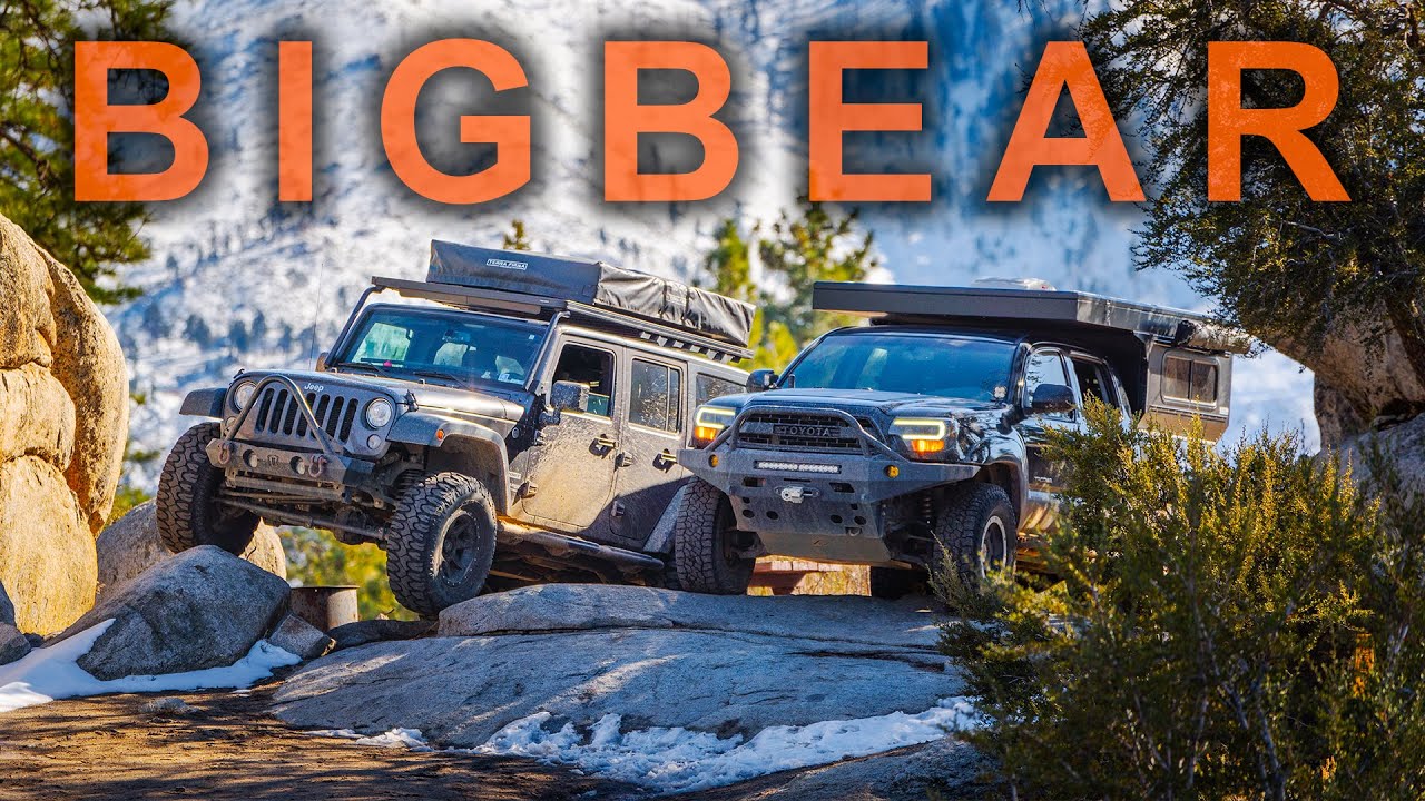 BOYS TRIP! Yellow Post Camping And Off Roading In Big Bear S2E3 - YouTube