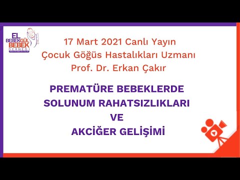 Prof  Dr  Erkan Çakır Çocuk Göğüs Hastalıkları  ile Canlı Yayın