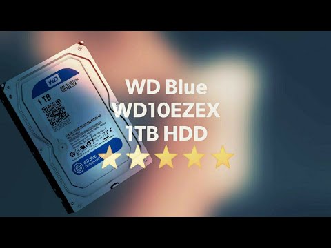 Western Digital WD10EZEX 1TB Hard Drive Unboxing - YouTube