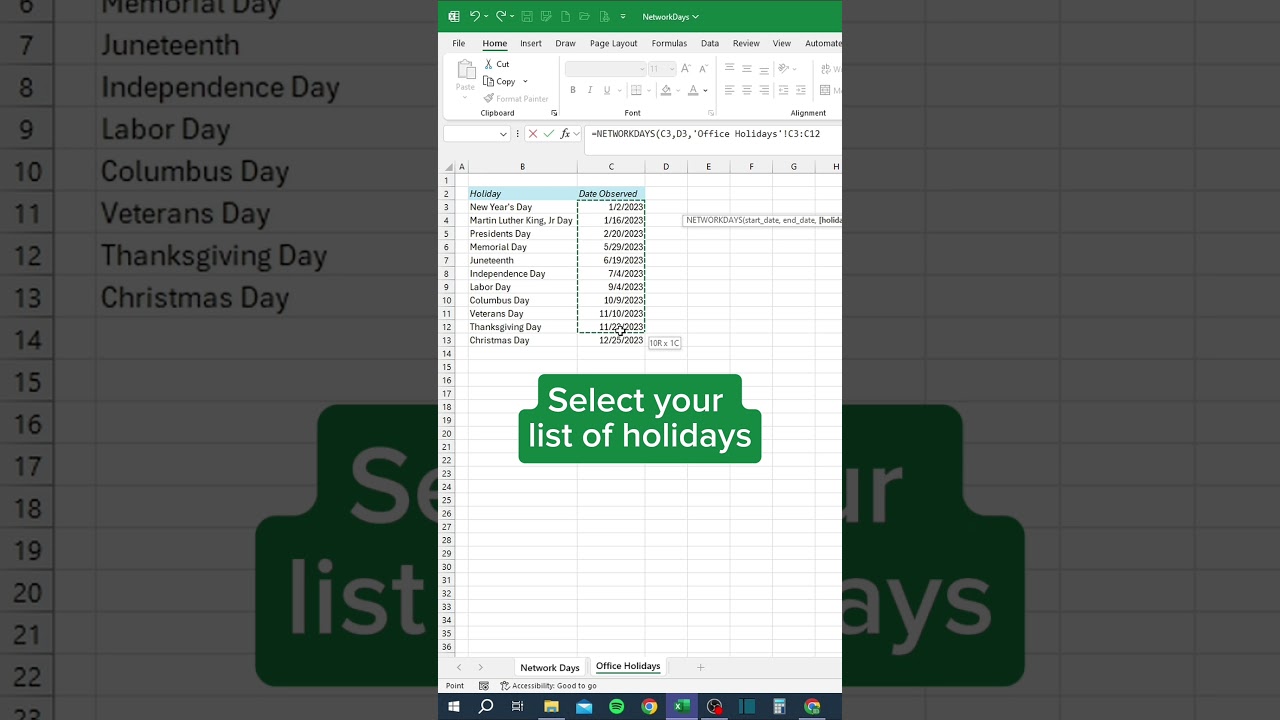 Tech004 Calculate Total Days Between Two Dates In Excel Excel Mastery: