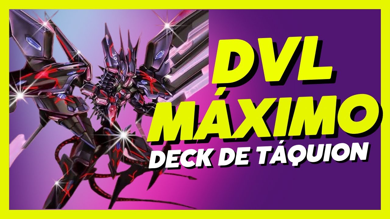 DVL MÁXIMO COM ESSE DECK DE TÁQUION DEUL LINKS - YouTube