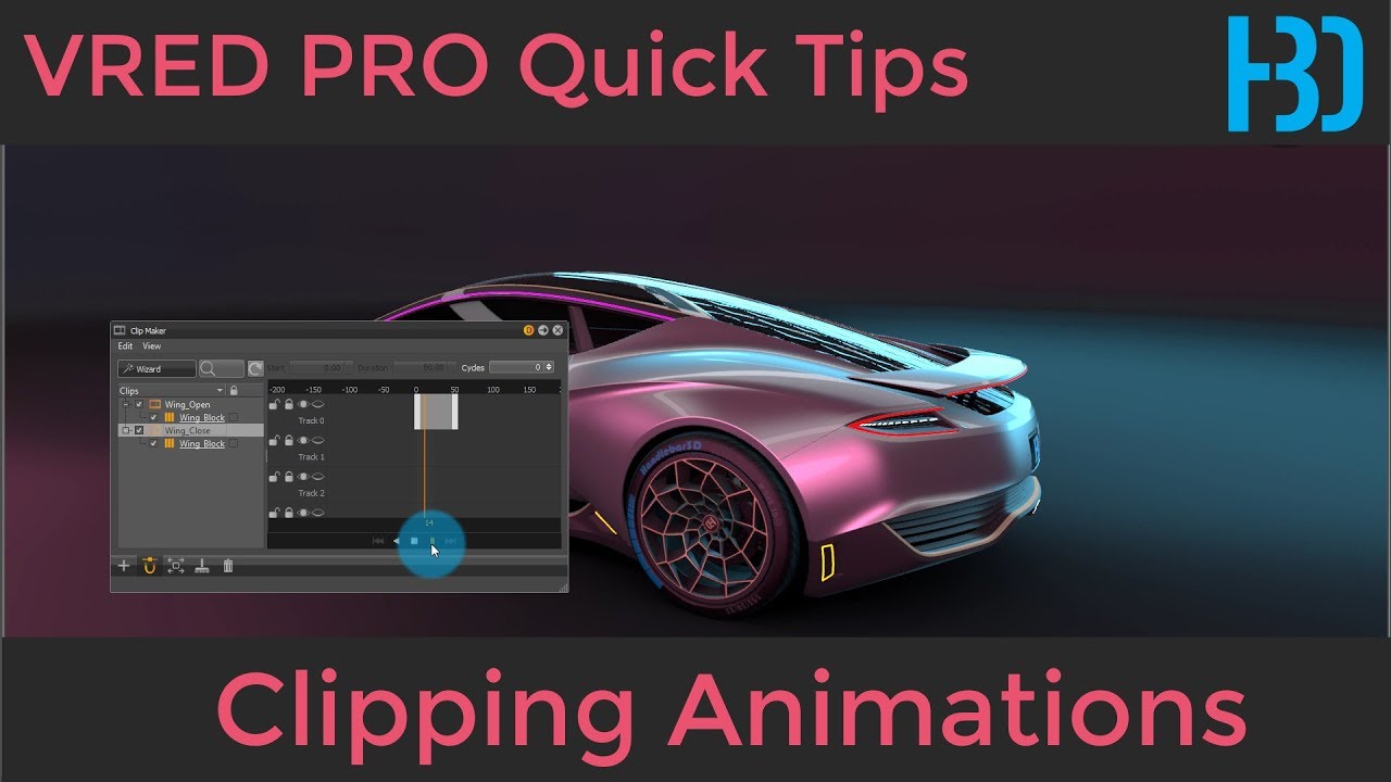 VRED Quick tips: Clip Animations - YouTube