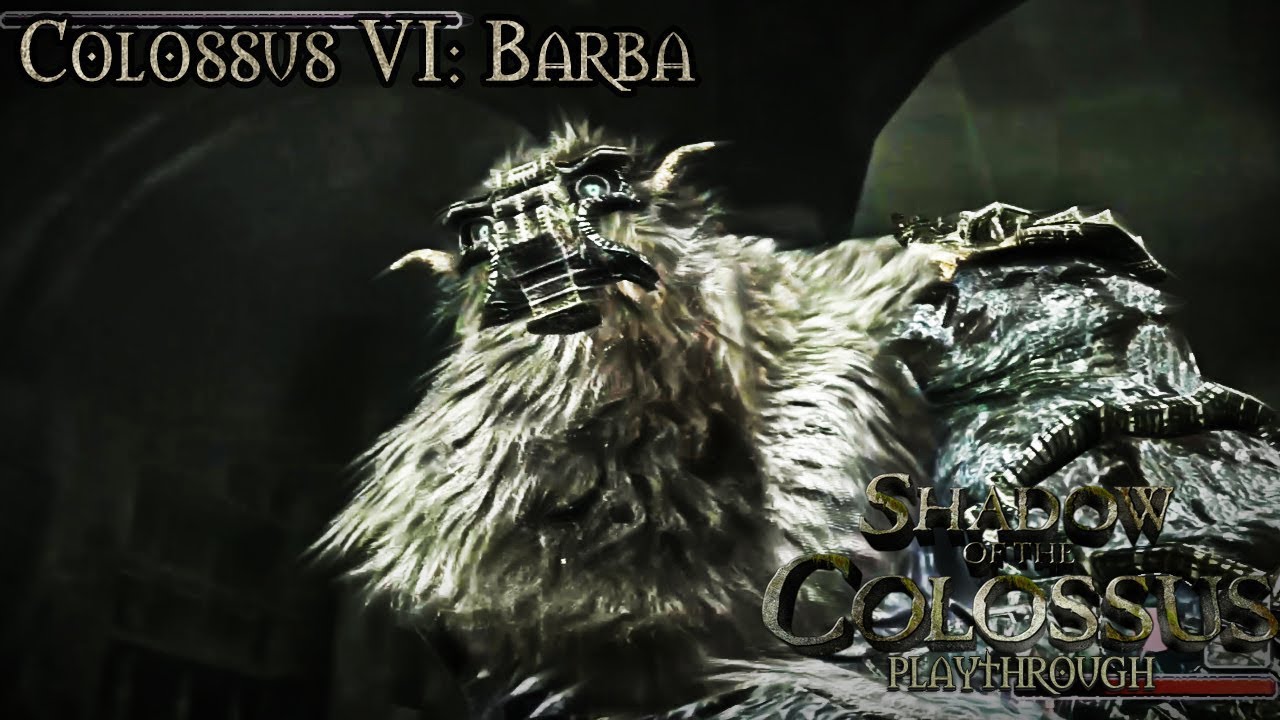 Shadow of the Colossus (PS3) - Colossus VI: Barba - Playthrough ...