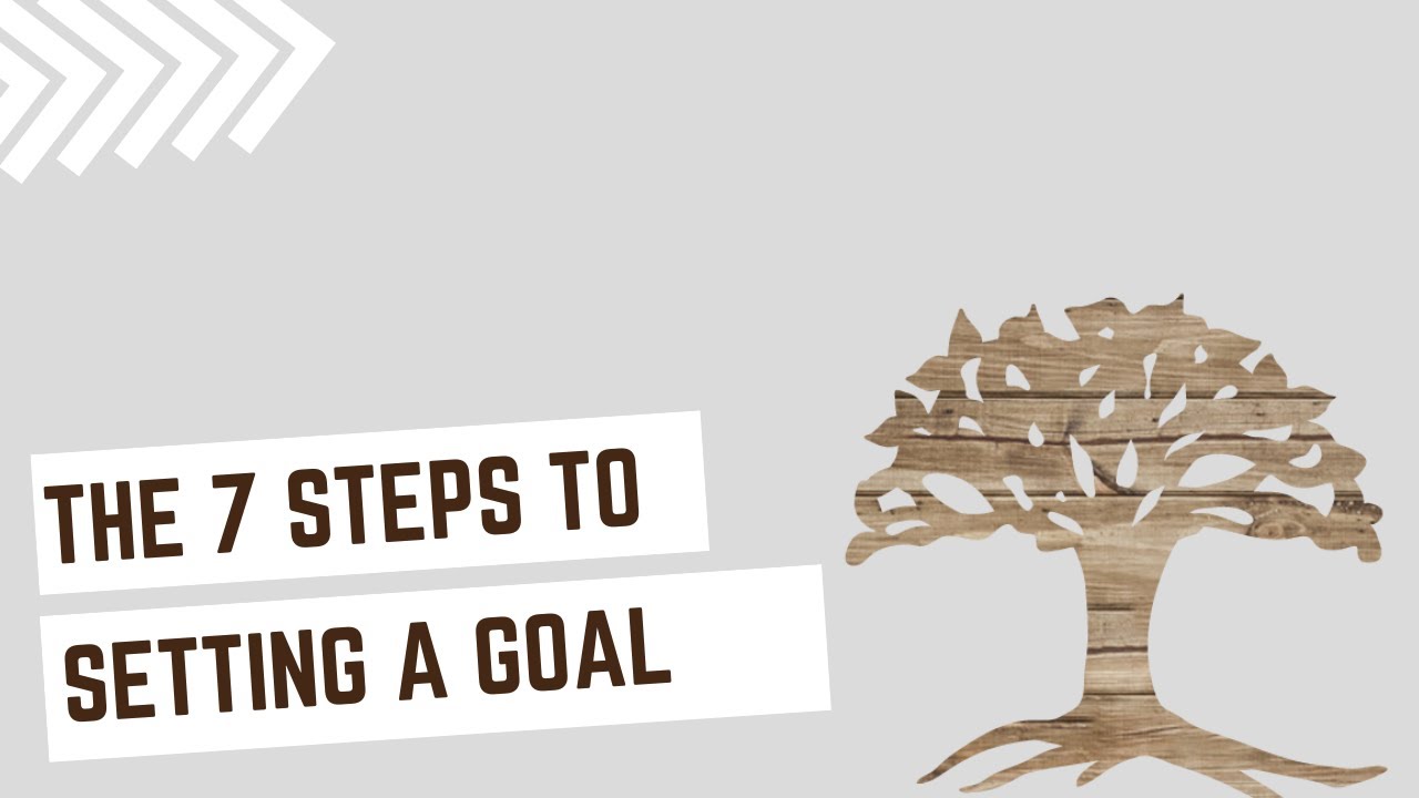 The 7 Steps of Setting a Goal - YouTube