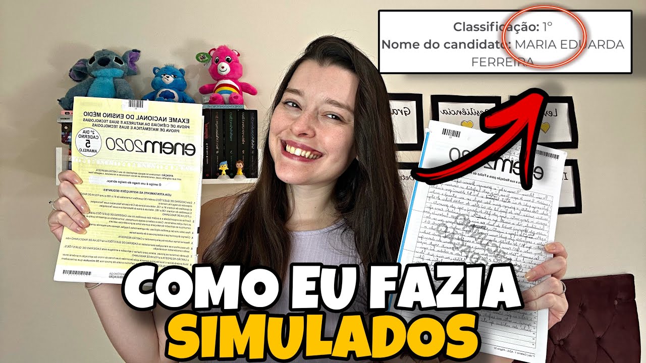 COMO FAZER SIMULADOS PARA O ENEM DO JEITO CERTO | Onde Encontrar ...