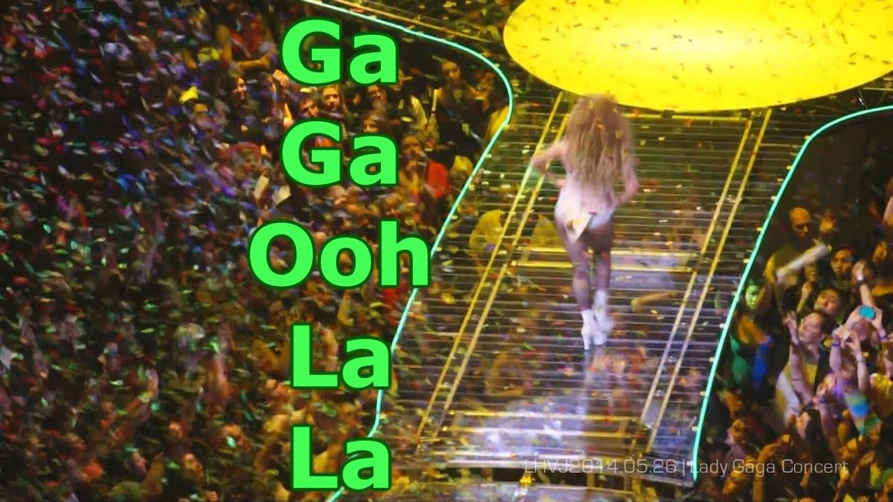 Gaga Ooh Lala! VIP at Edmonton ArtRave tour - YouTube
