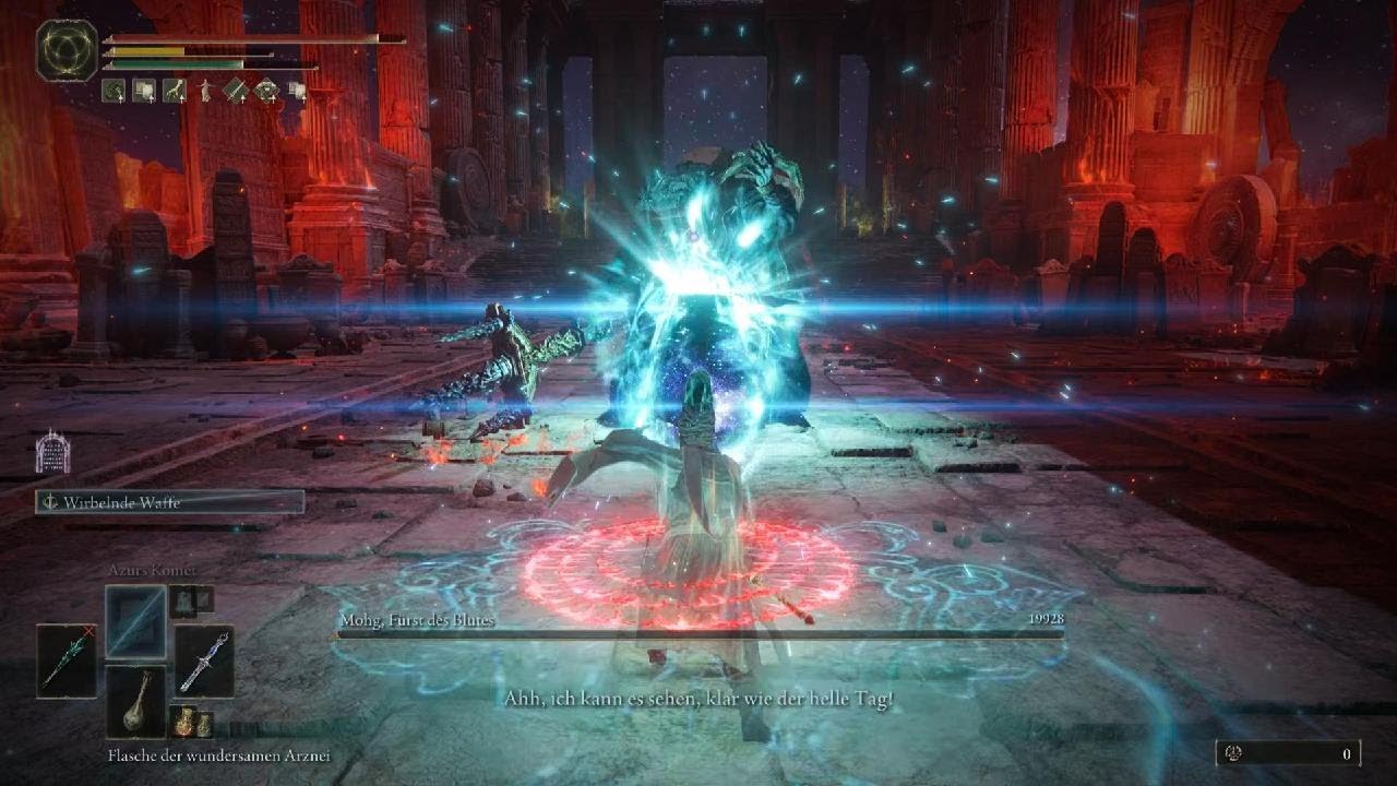 ELDEN RING Mohg vs. Comet Azur - YouTube