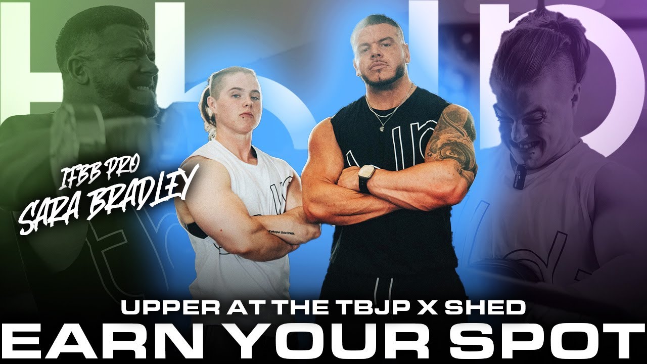 Earn Your Spot!! / New TBJP UK Athletes train Upper at The Shed Gym ...