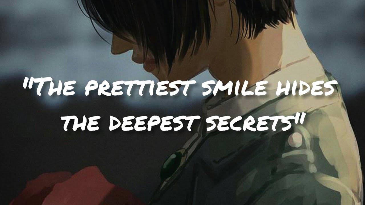 "The prettiest smile hides the deepest secrets" | (sad /depressed song ...