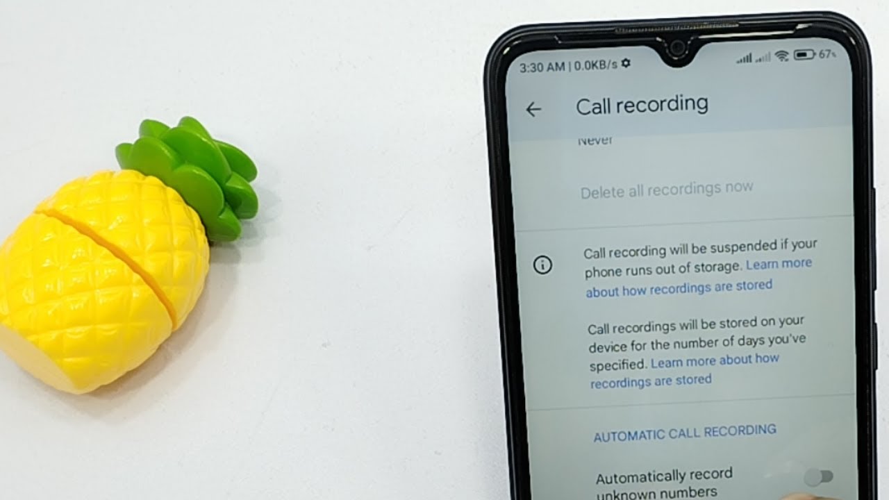 Automatic call recording kibhabe set kare | How to set auto call ...