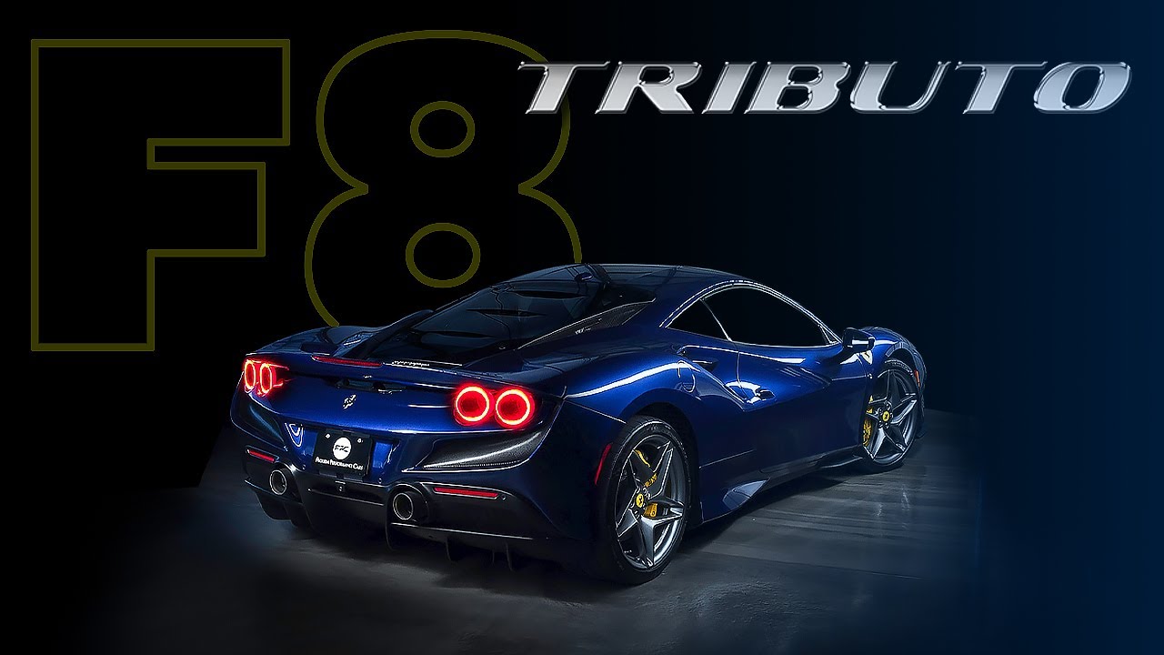 2020 Ferrari F8 Tributo in TDF Blue - Interior, Exterior and Exhaust ...