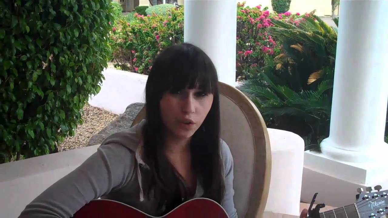 Sarah Moss sings an original song,"Tell Me" (Original Acoustic Guitar ...