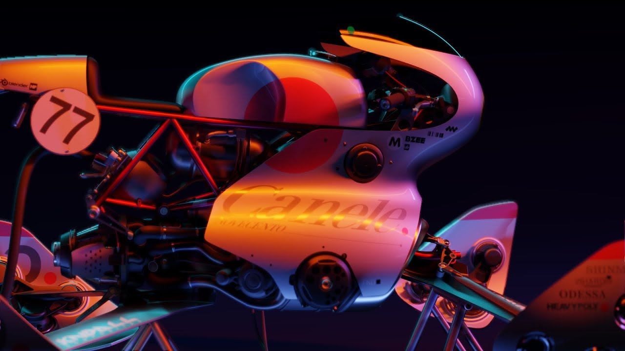 HEAVYPOLY Blender Live Stream - YouTube