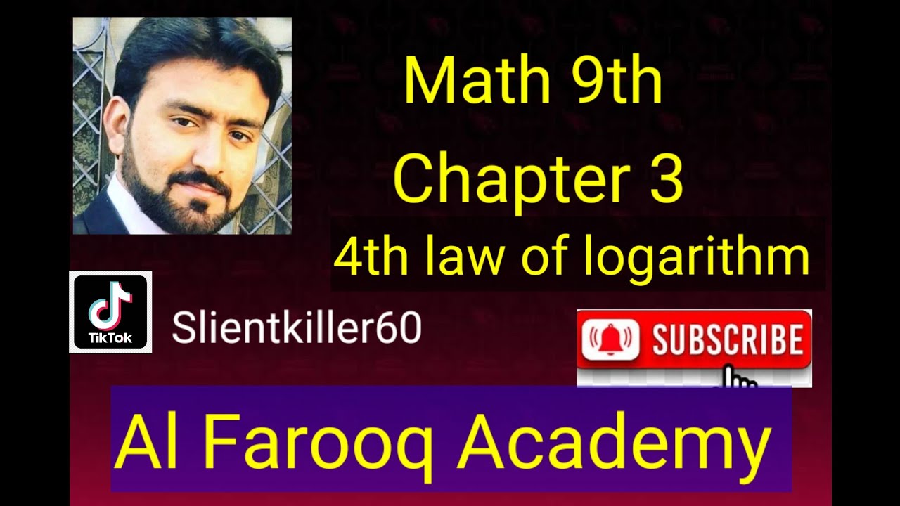 Math 9th Chapter 3 4th Law Of Logarithm In Easiest Way YouTube math-9th-chapter-3-4th-law-of-logarithm-in-easiest-way-youtube