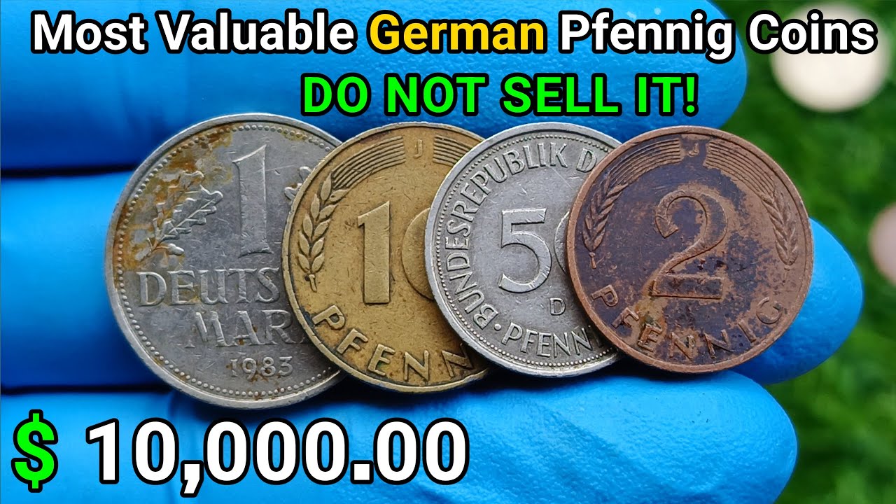 Top 4 RARE German Coins worth A LOT of MONEY! Check Your Coins NOW ...