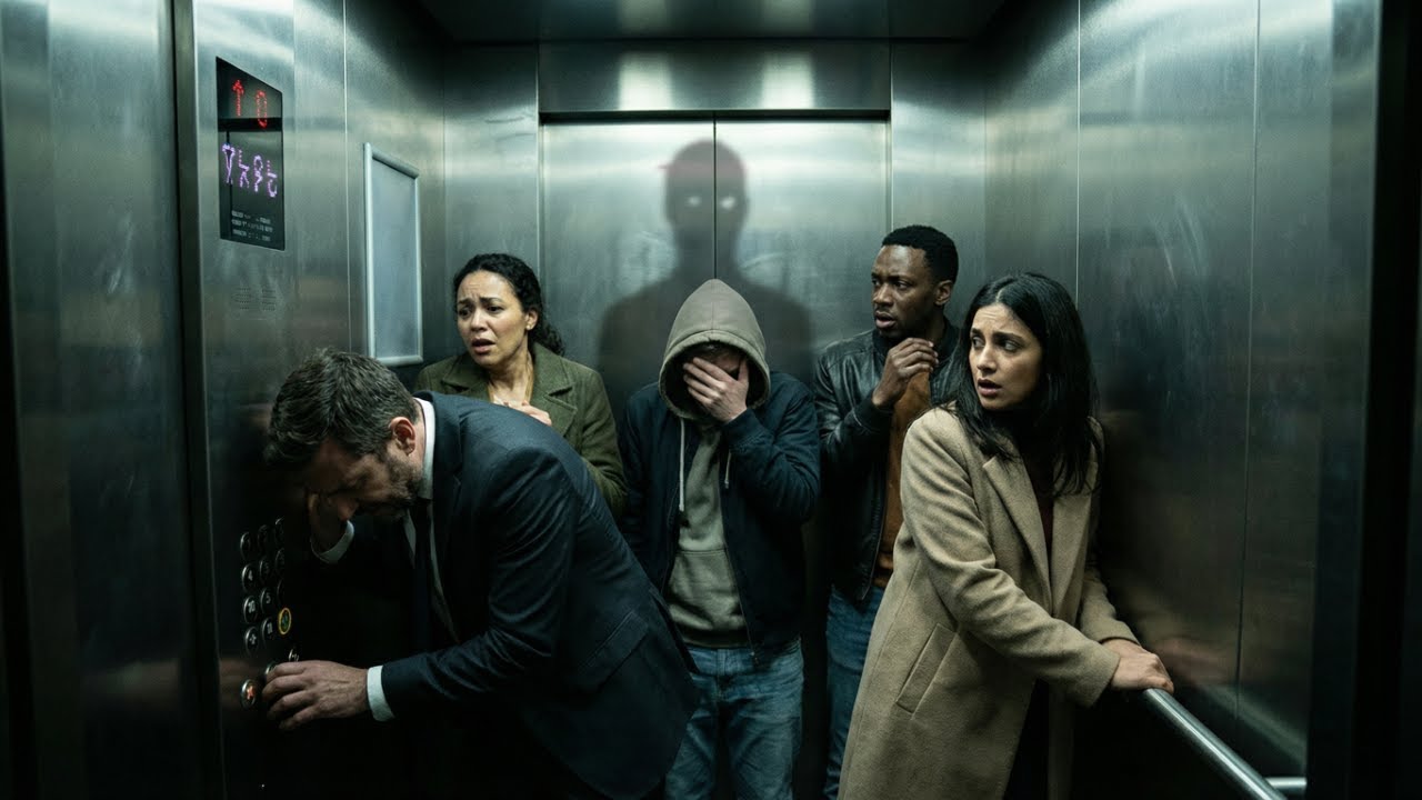 5 People. 1 Elevator. One of Them is the Devil | Full Movie Explained ...