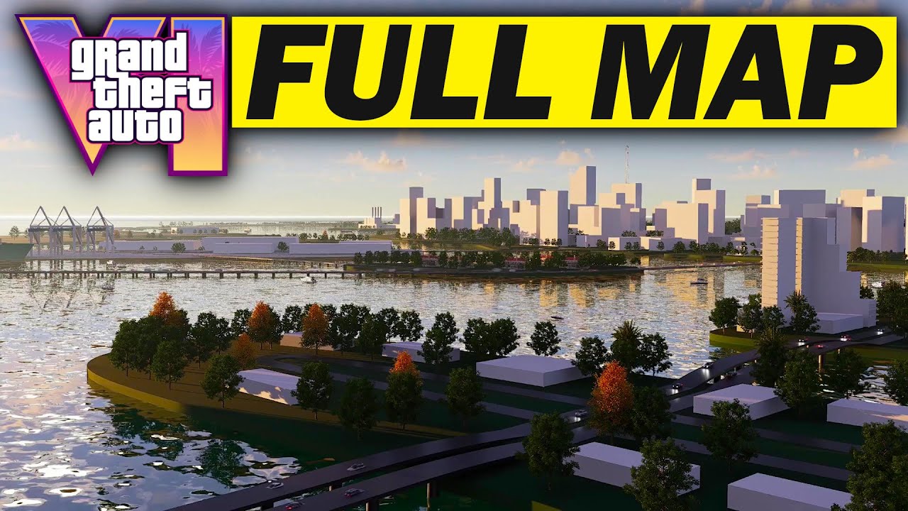 The GTA 6 Map - All Leaked Locations - YouTube
