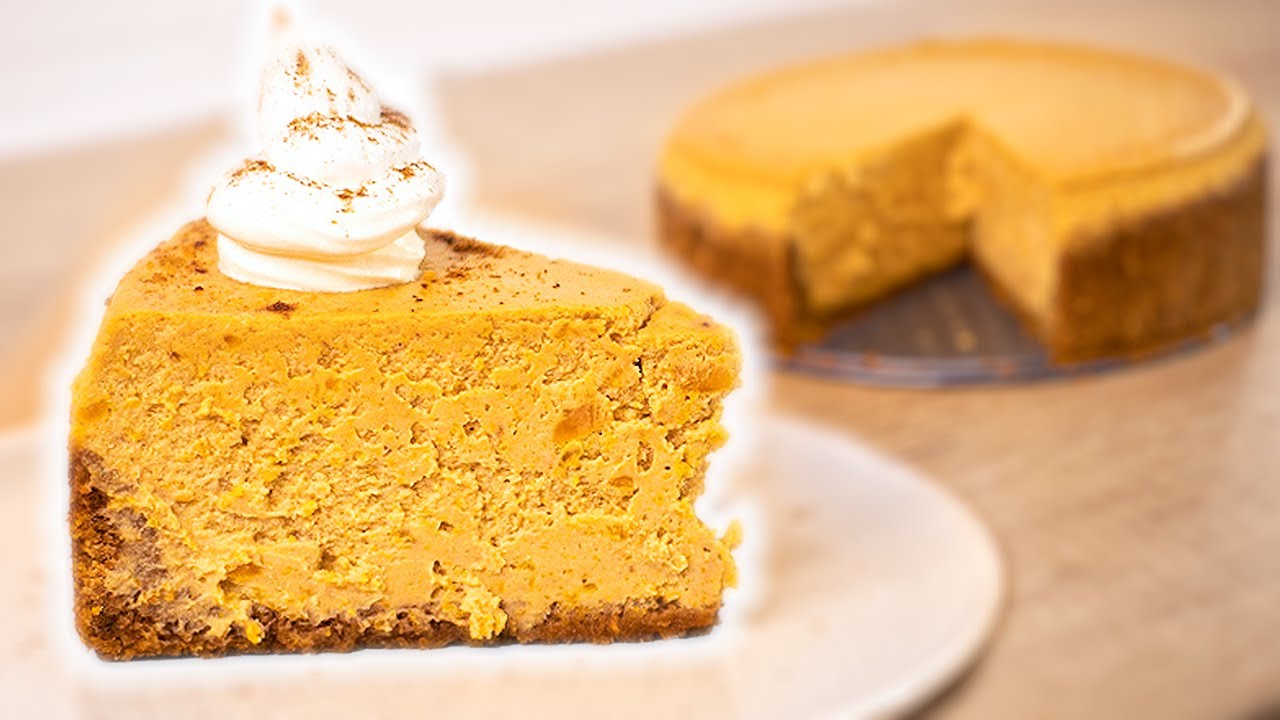 A small 7-inch Pumpkin Cheesecake - YouTube