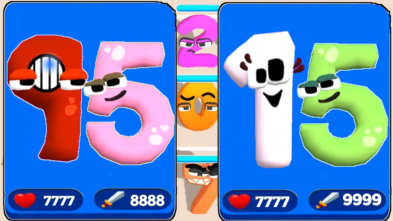 Merge 'ALPHABET COMBINE VS MERGE NUMBER FIGHT' Merge Battles ⭐ Number ...