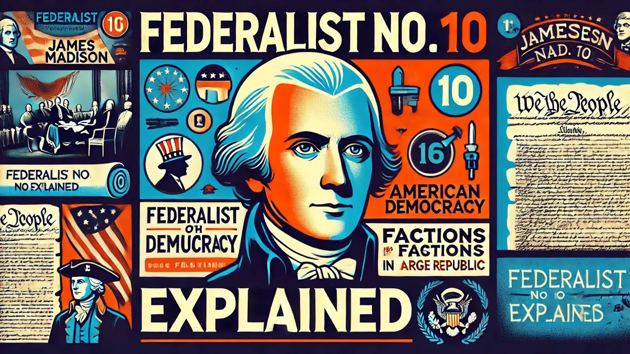 💸The Federalist Papers No. 10 Explained💸 - YouTube