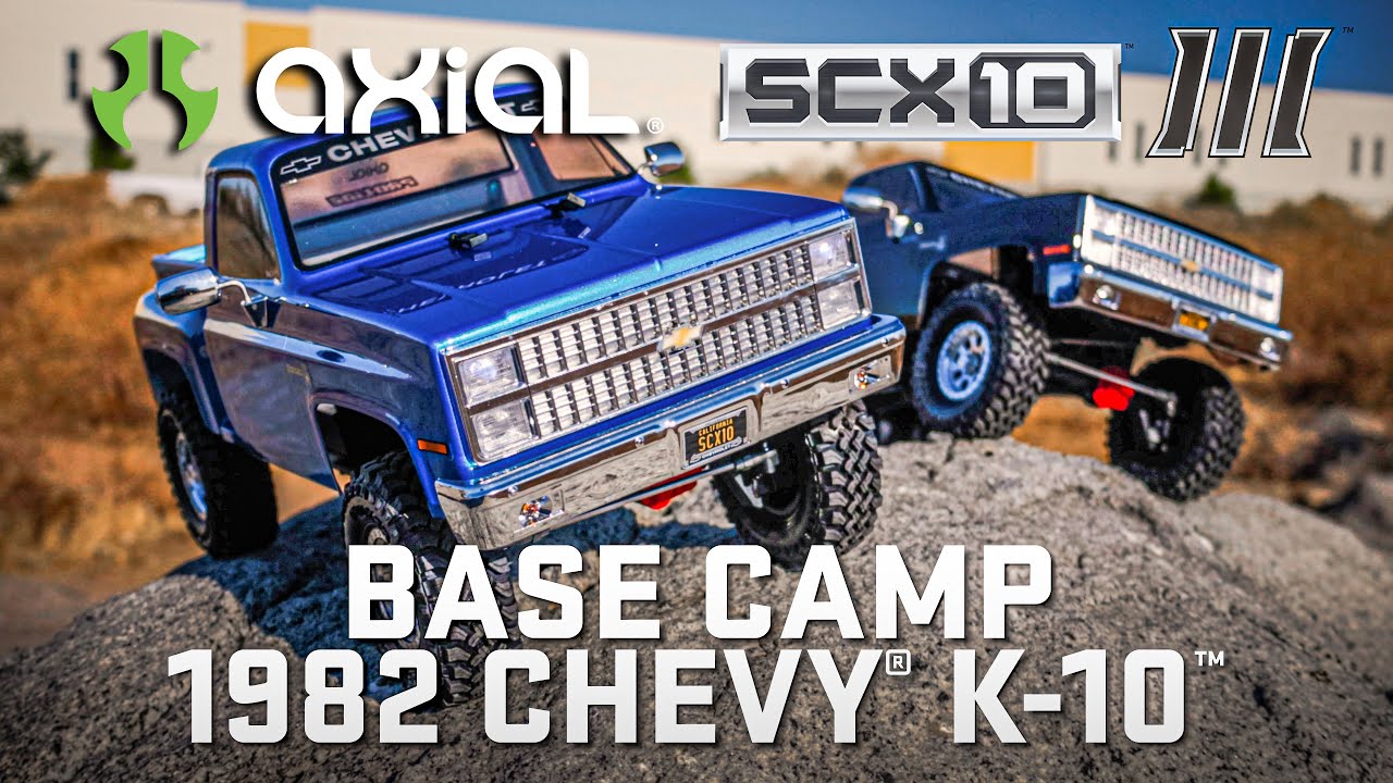 Axial® SCX10™ III Base Camp™ 1982 Chevy® K10™ - YouTube