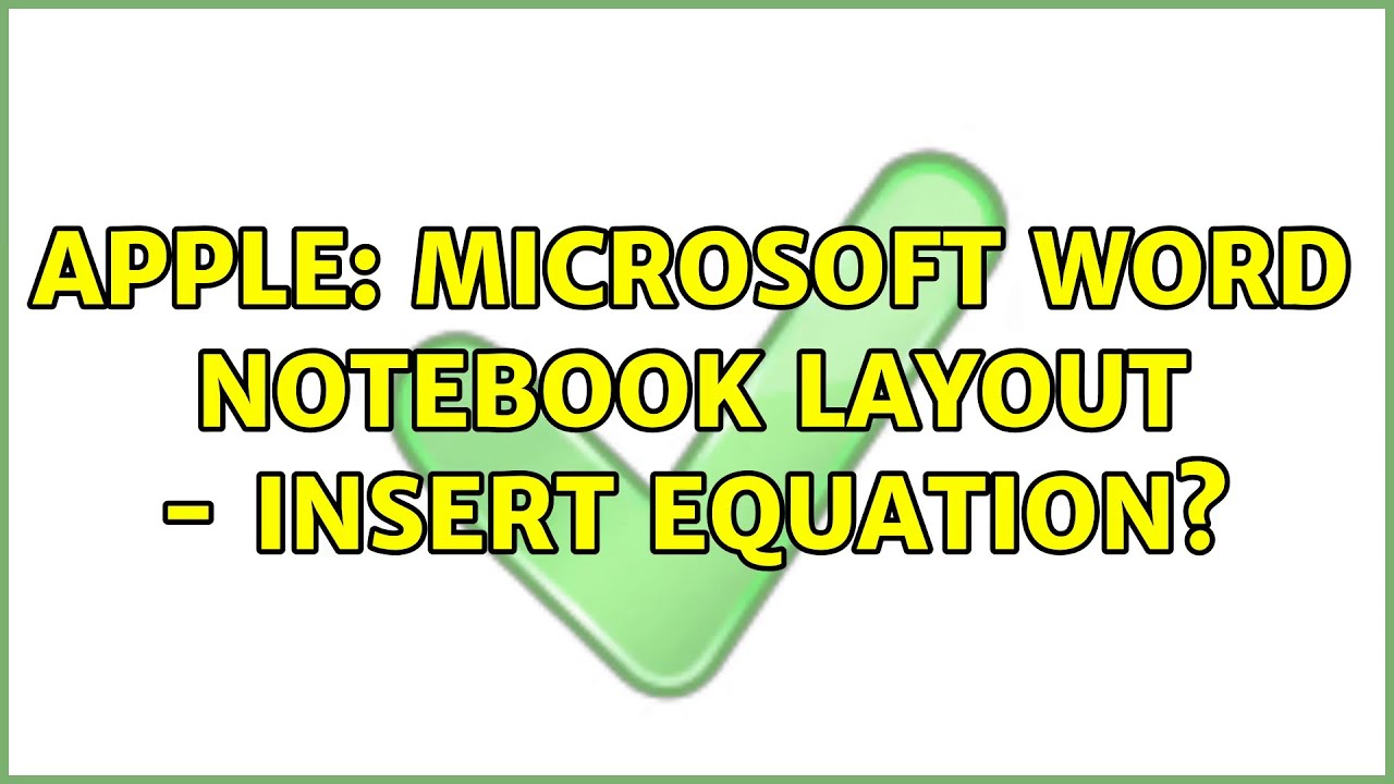 Microsoft Word Notebook Layout - Free Word Template