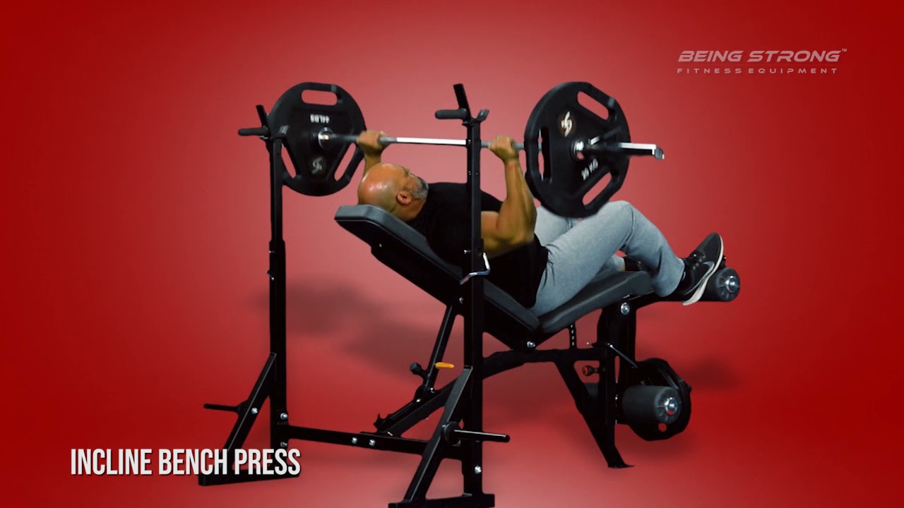Home Gym (Multi Bench Press) - YouTube
